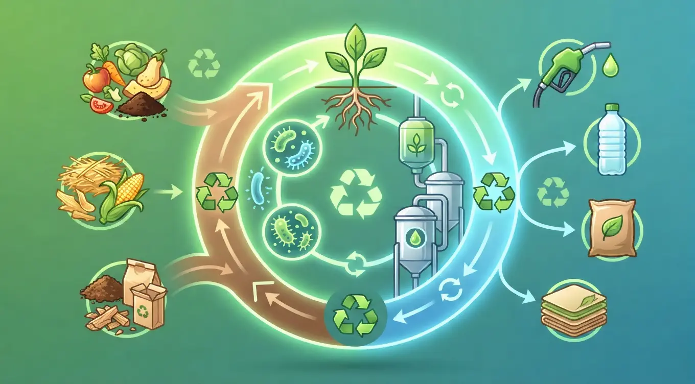 Circular Bioeconomy: Converting Waste Streams into High-Value Products ...